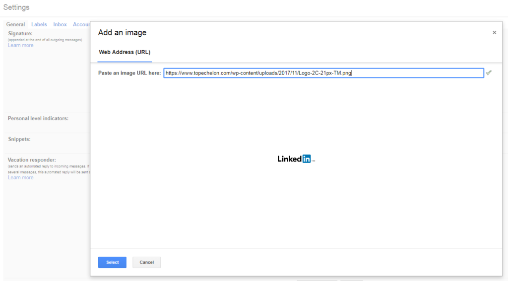 How To Add LinkedIn To Email Signatures LinkedIn Button For Email